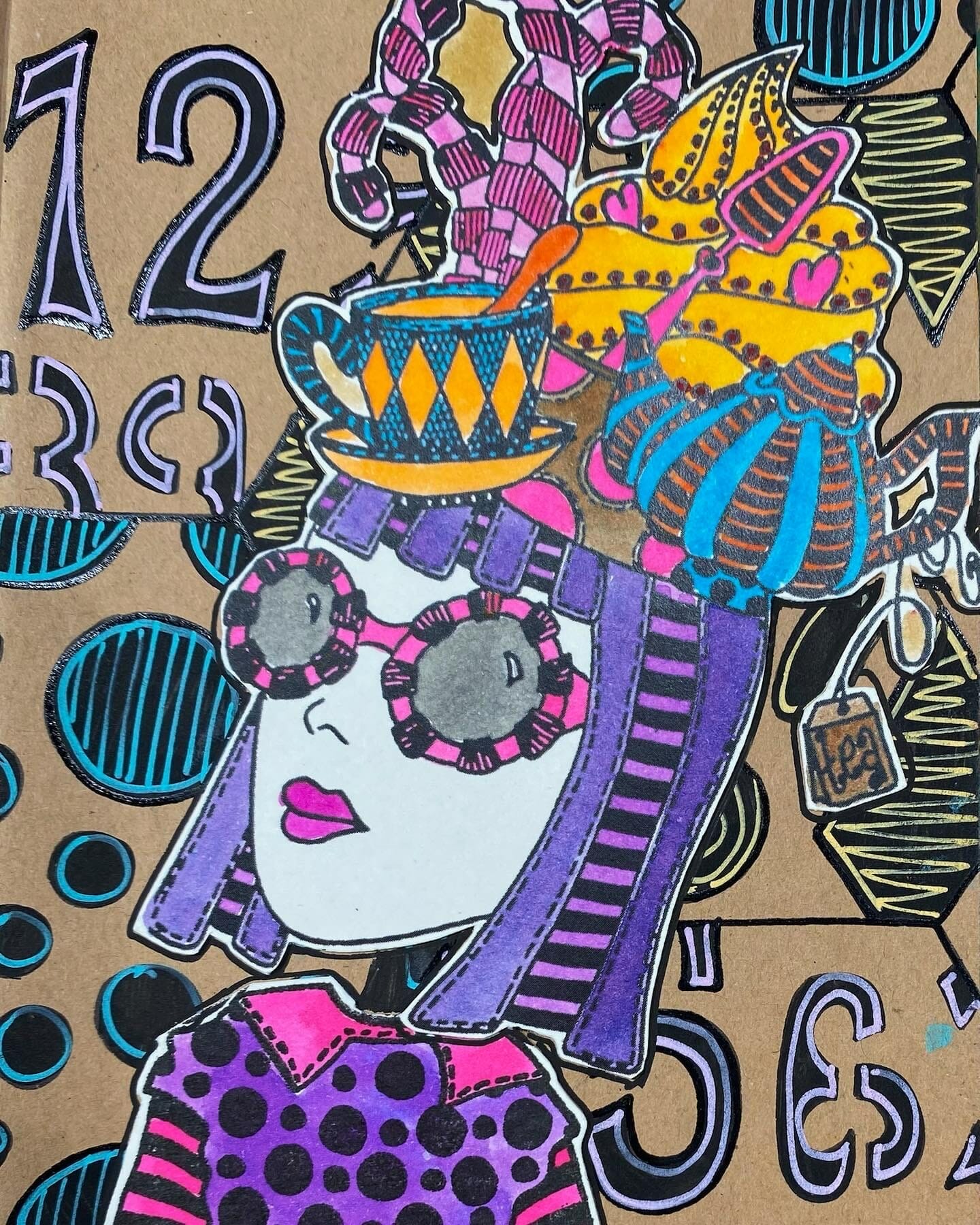 New Dylusions - Stamp Samples - January 2022 - Dyan Reaveley & Moore