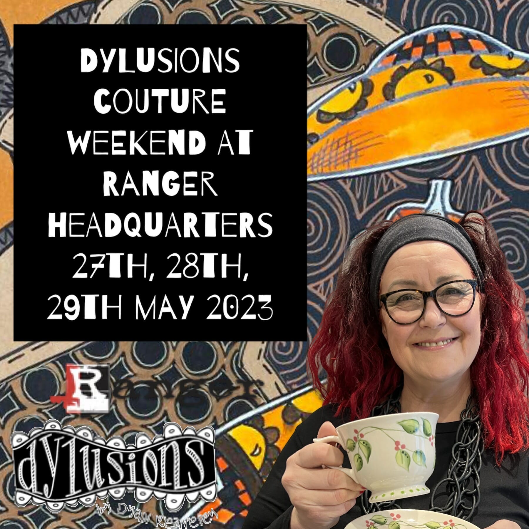 Dylusions Couture with Dyan Reaveley at Ranger Ink Headquarters - Dyan ...