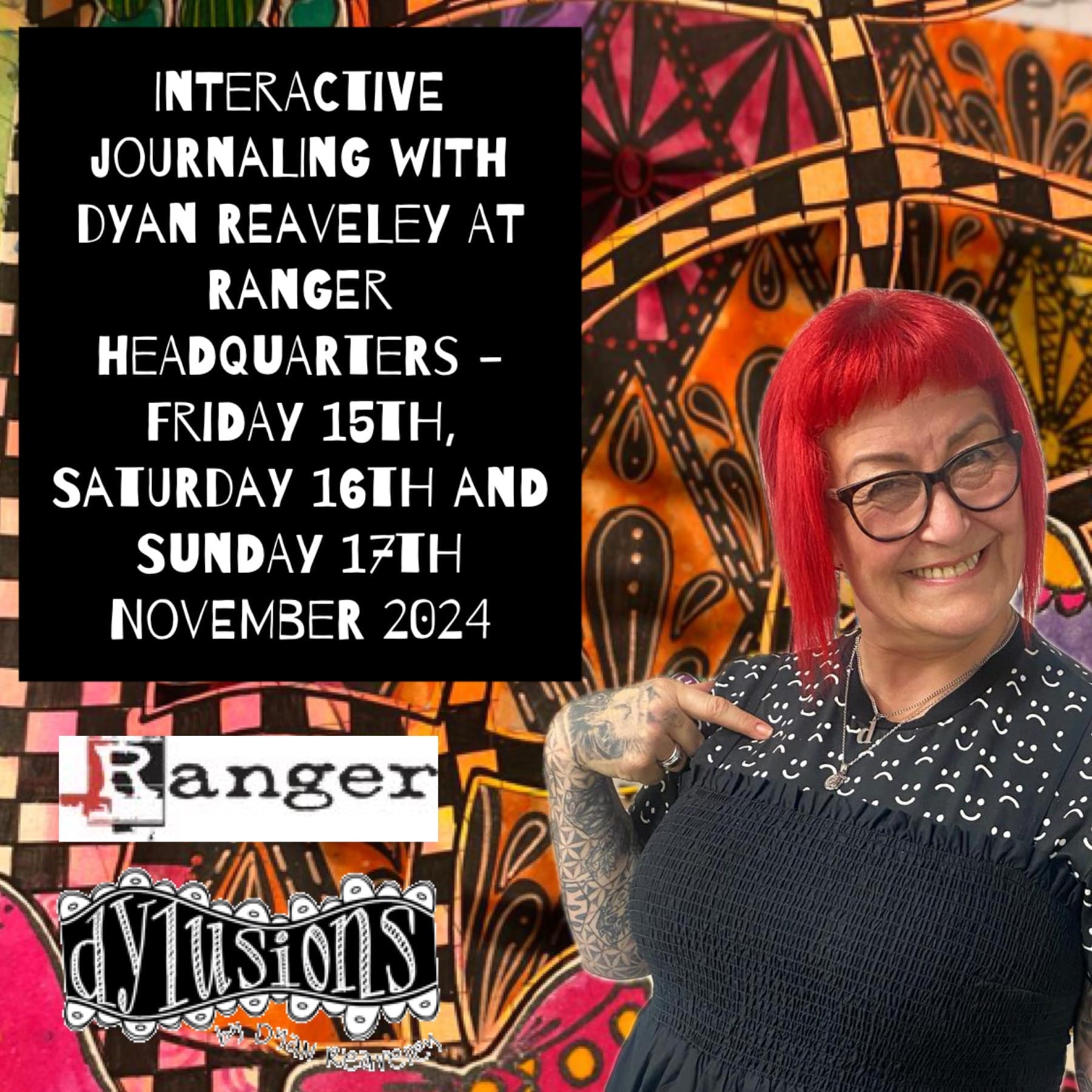 Interactive Journaling with Dyan Reaveley at Ranger HQ - 15th, 16th and ...