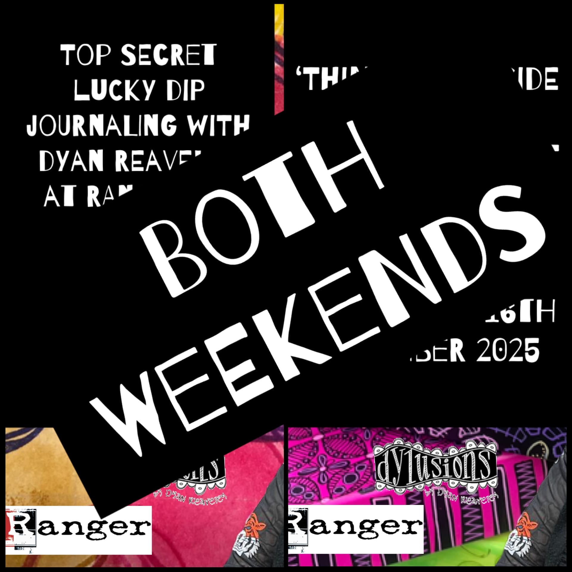 Ranger Ink In Person Workshops - BOTH WEEKENDS - November 2025 - Dyan ...